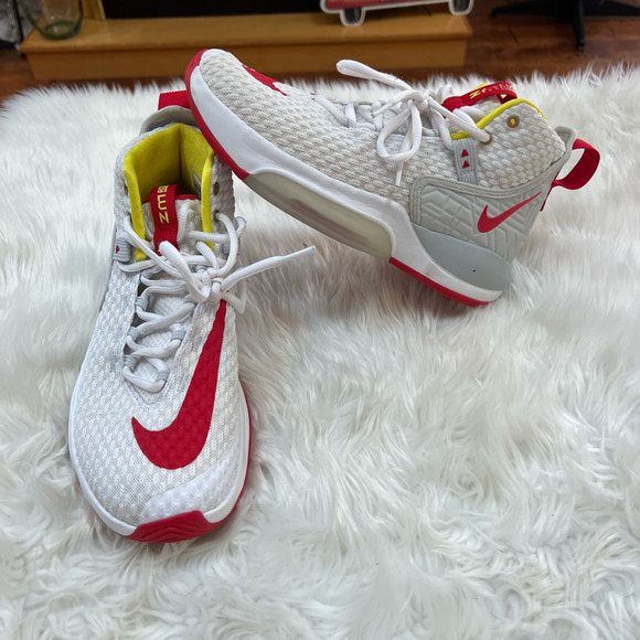 Nike | Shoes | Nike Mens Zoom Rize Basketball Shoes White Bq54670 Color ...
